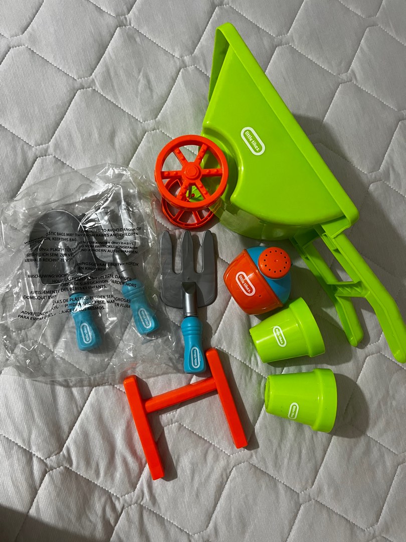 Little Tykes Shovel cart set, Hobbies & Toys, Toys & Games on Carousell