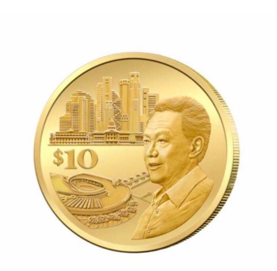 LKY 100 anniversary coin, Hobbies & Toys, Memorabilia & Collectibles ...
