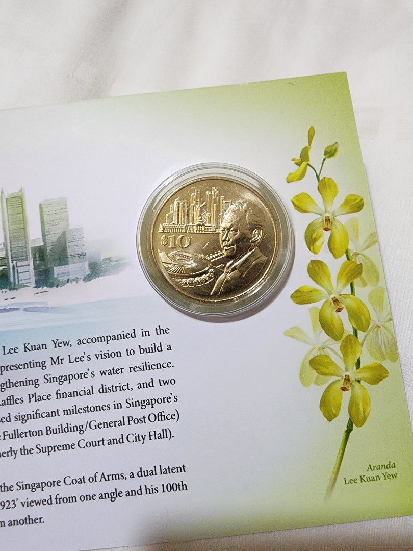 LKY 100 anniversary coin, Hobbies & Toys, Memorabilia & Collectibles ...