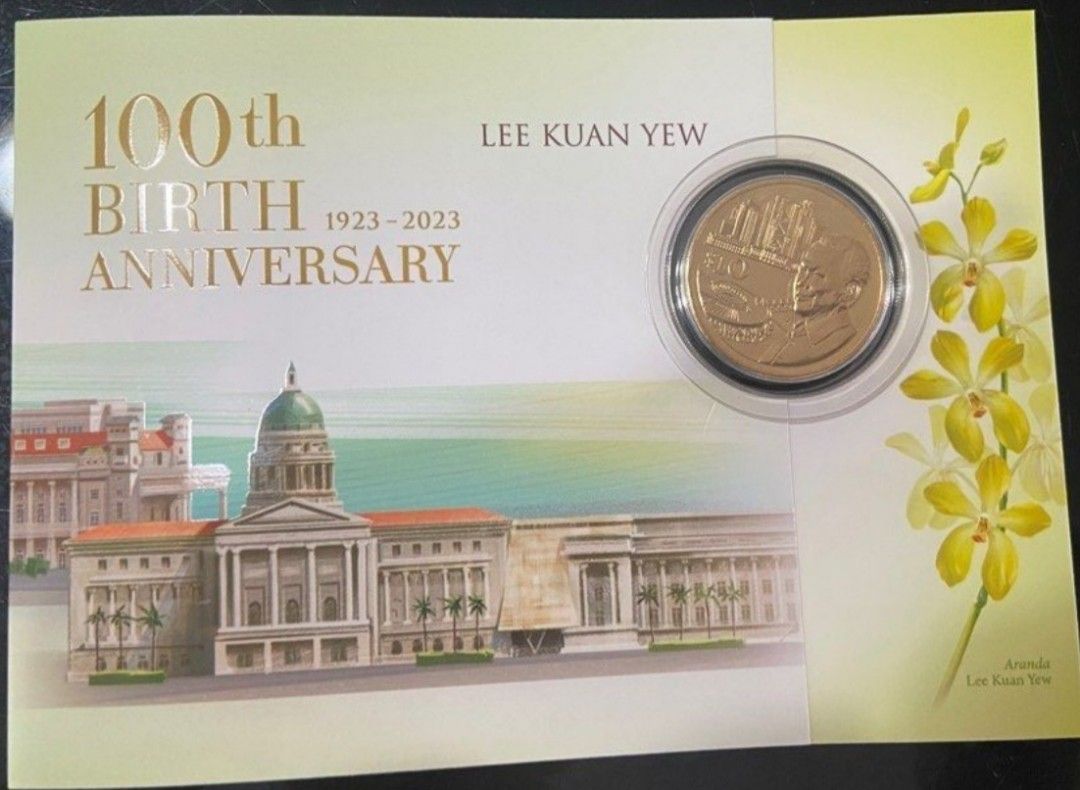 LKY 100 years Aniversary Coin, Hobbies & Toys, Memorabilia ...
