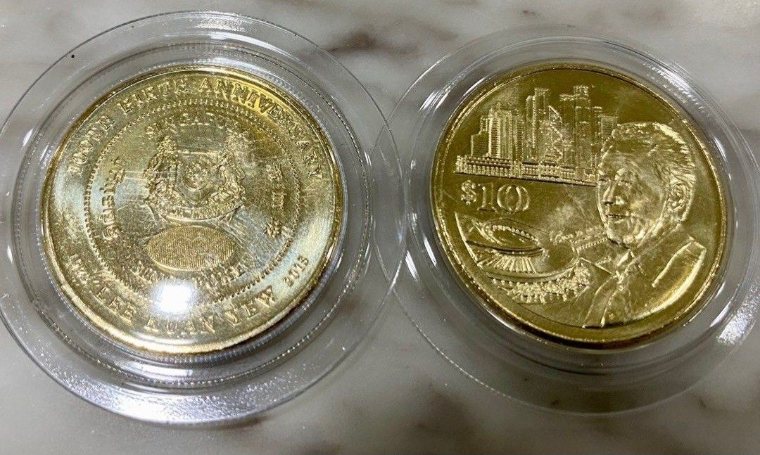 LKY 100 years Aniversary Coin, Hobbies & Toys, Memorabilia ...