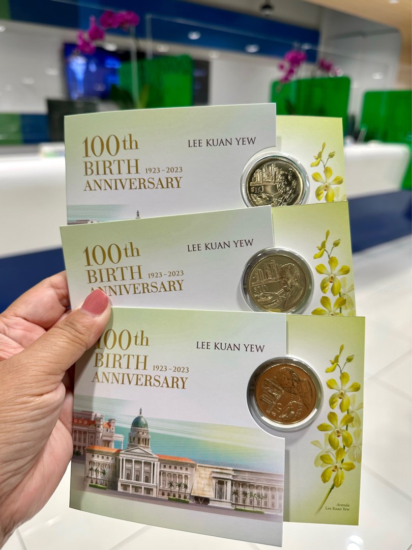 LKY 100th Anniversary Commemorative Coin, Hobbies & Toys, Memorabilia ...