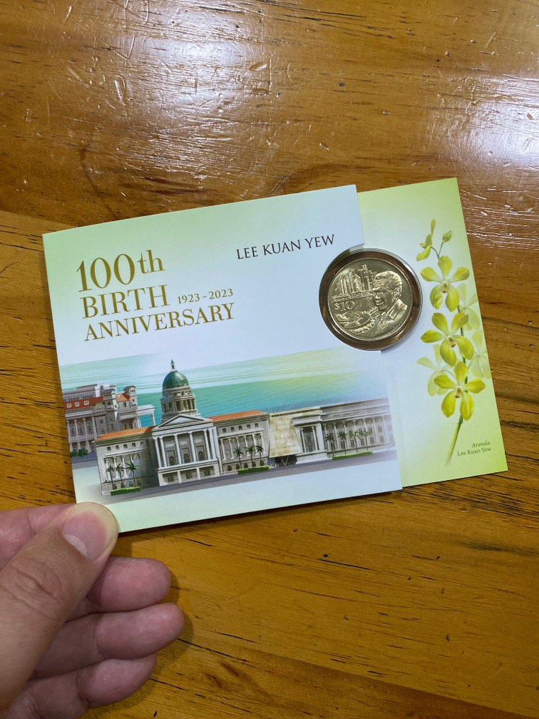 LKY 100th Birth Anniversary Coin, Hobbies & Toys, Memorabilia ...