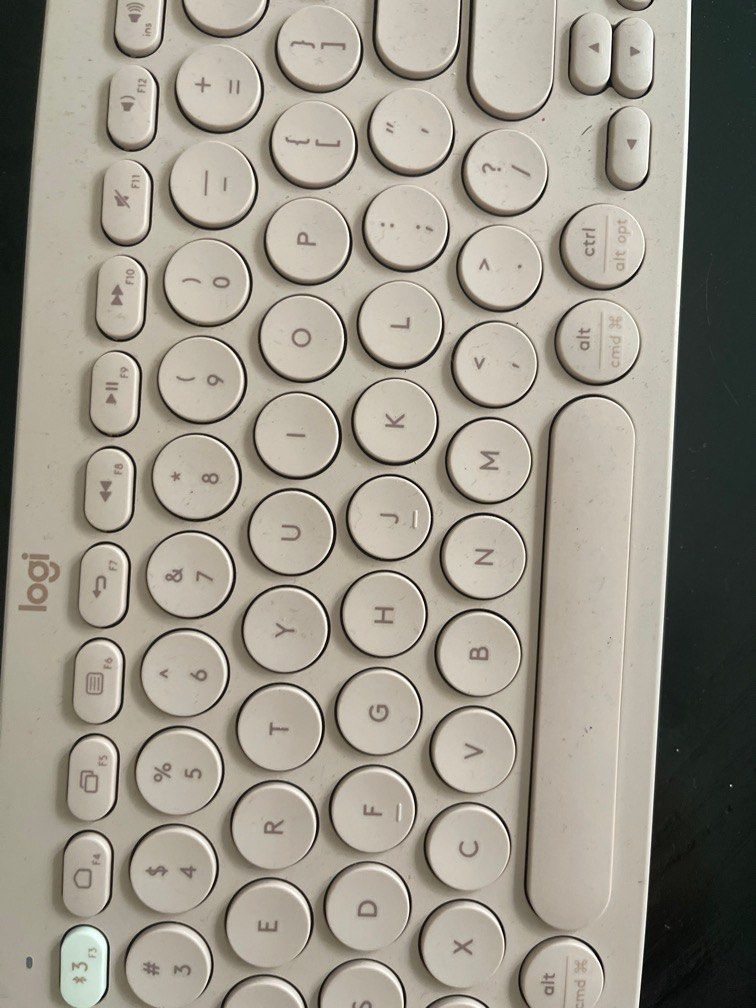 Logi pink keyboard, Computers & Tech, Parts & Accessories, Computer ...