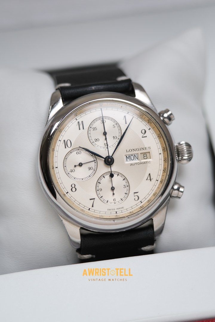 Longines Weems Swissair Chronograph, Luxury, Watches on Carousell