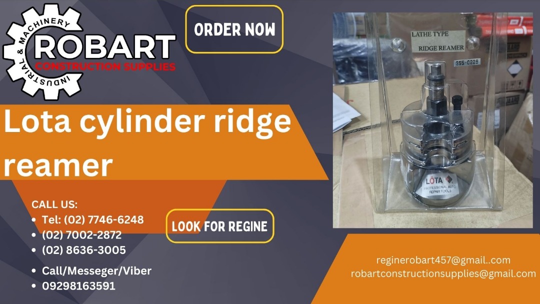 Lota cylinder ridge reamer, Commercial & Industrial, Construction Tools ...