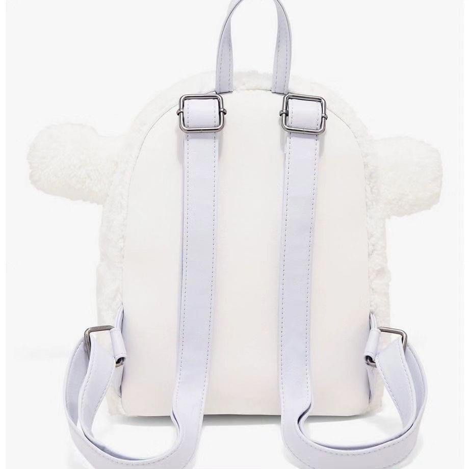 Loungefly x Sanrio Cinnamoroll fluffy backpack, Women's Fashion, Bags ...
