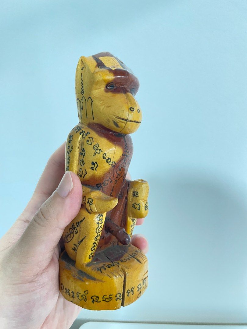 LP Klan Phaya Wanon (Wealth Monkey), Hobbies & Toys, Memorabilia ...