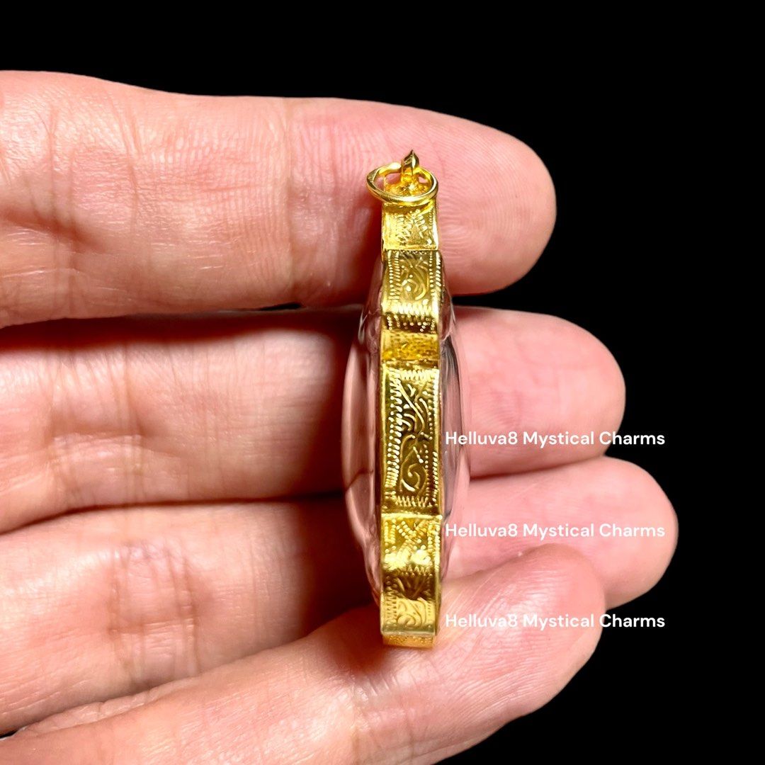 LP Liew, Rian Phaya Tao Roon Trimas Wat Rai Tang Tong BE 2536 Nur ThongDaeng, 70% Thai Gold ...