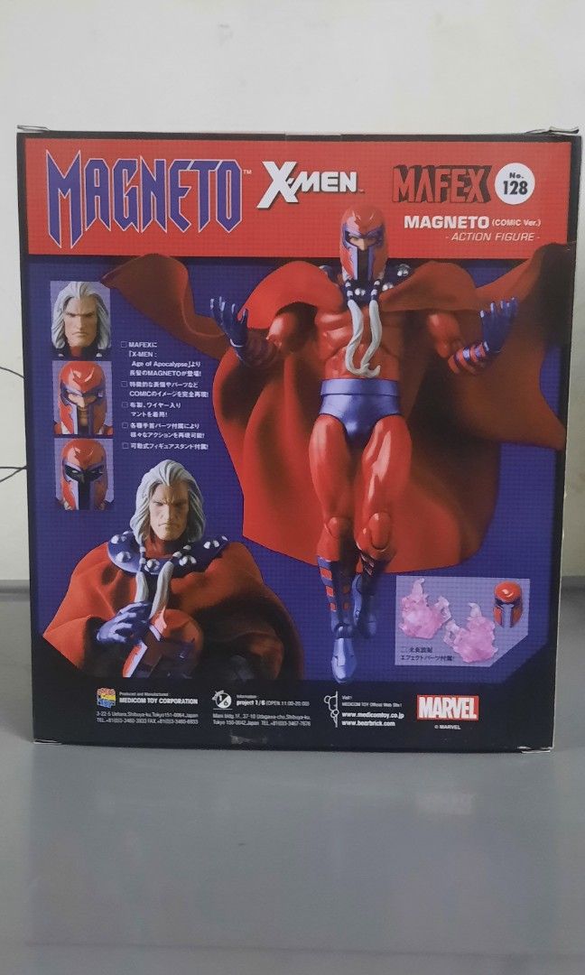 Mafex Magneto no.128, Hobbies & Toys, Toys & Games on Carousell