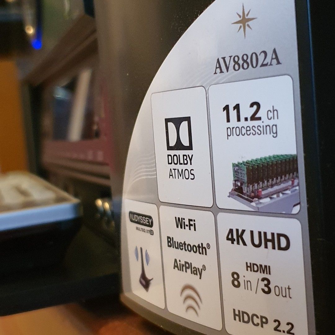 Marantz AV8802A Flagship 11.2-Channel Preamp / Processor, Audio ...