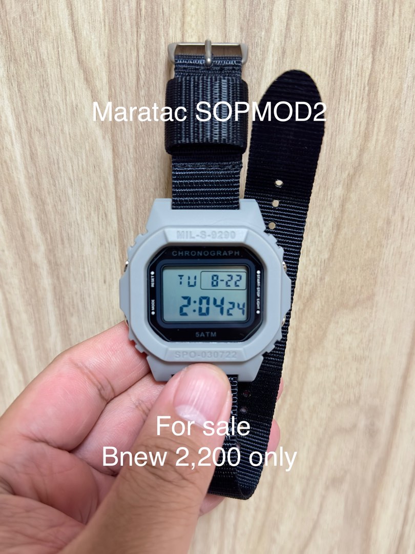 Maratac SOPMOD2, Men's Fashion, Watches & Accessories, Watches on Carousell