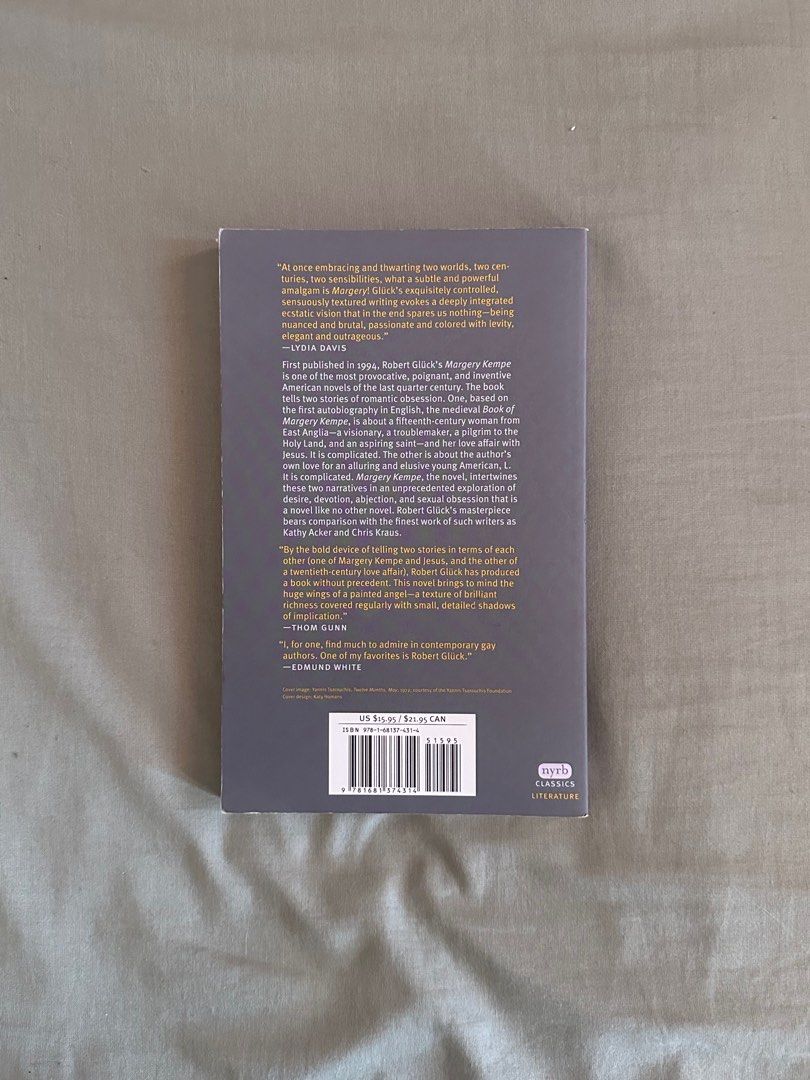 Margery Kempe by Robert Gluck, Hobbies & Toys, Books & Magazines ...