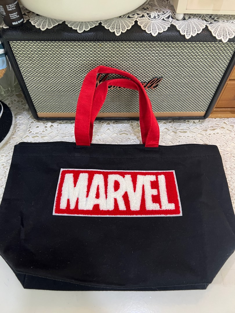 Marvel tote bag, Men's Fashion, Bags, Belt bags, Clutches and Pouches ...