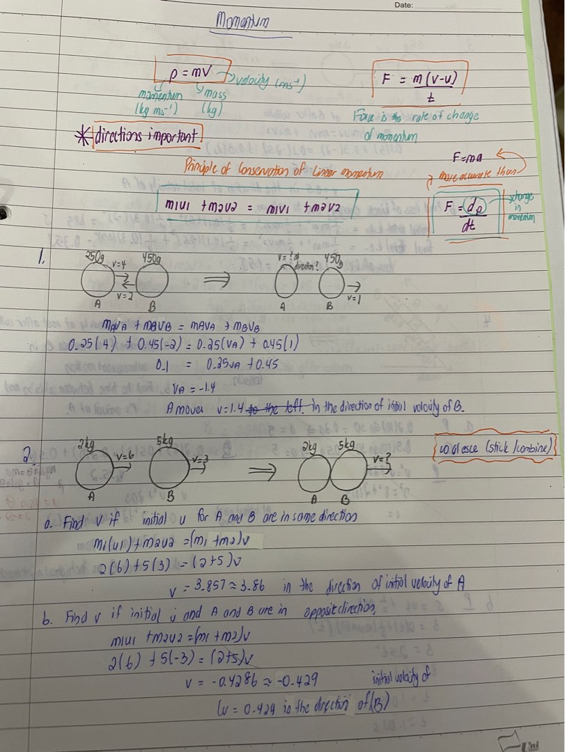 Mechanics | Maths Cambridge Alevels Notes, Hobbies & Toys, Books ...