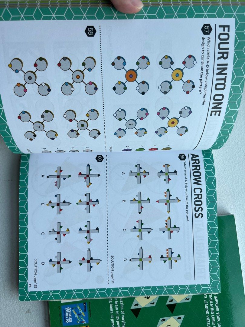 Mensa's Most Difficult Pattern Puzzles && Mensa: Logic Challenges ...