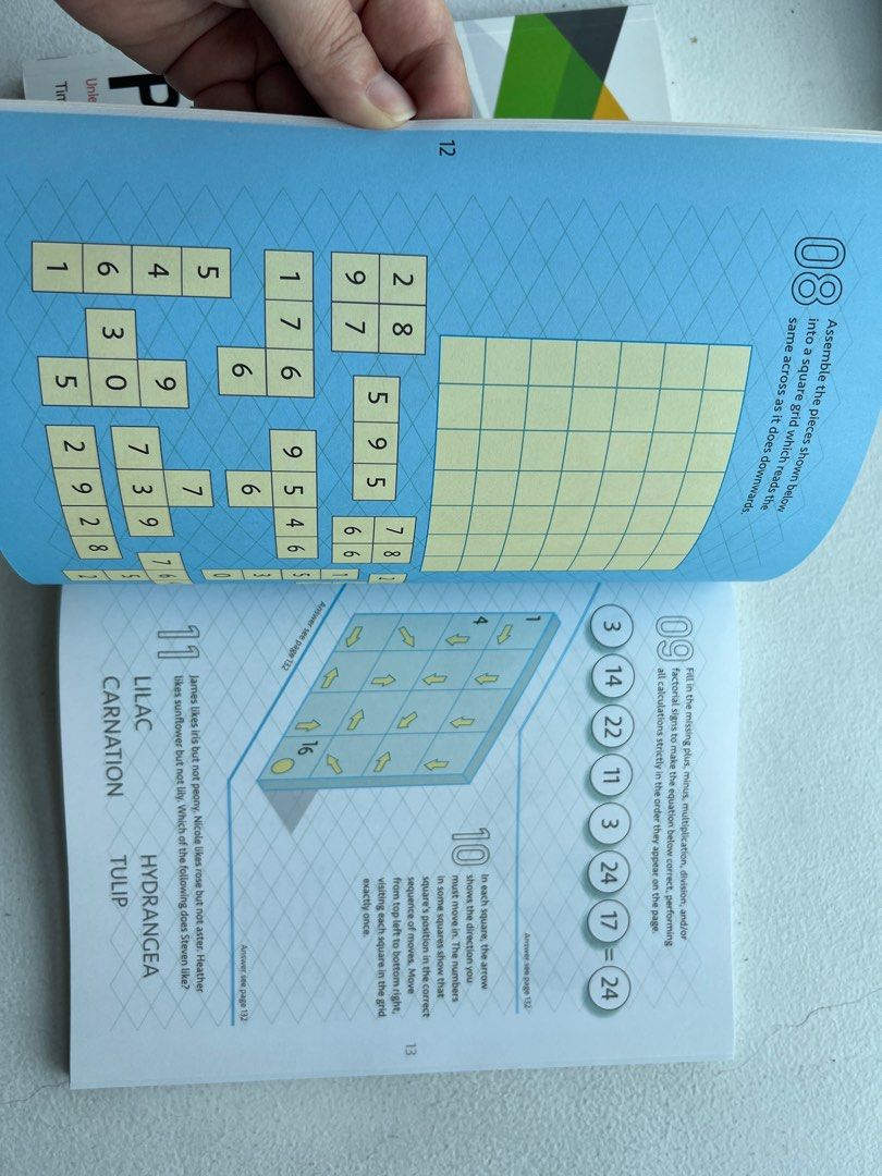 Mensa's Most Difficult Pattern Puzzles && Mensa: Logic Challenges ...