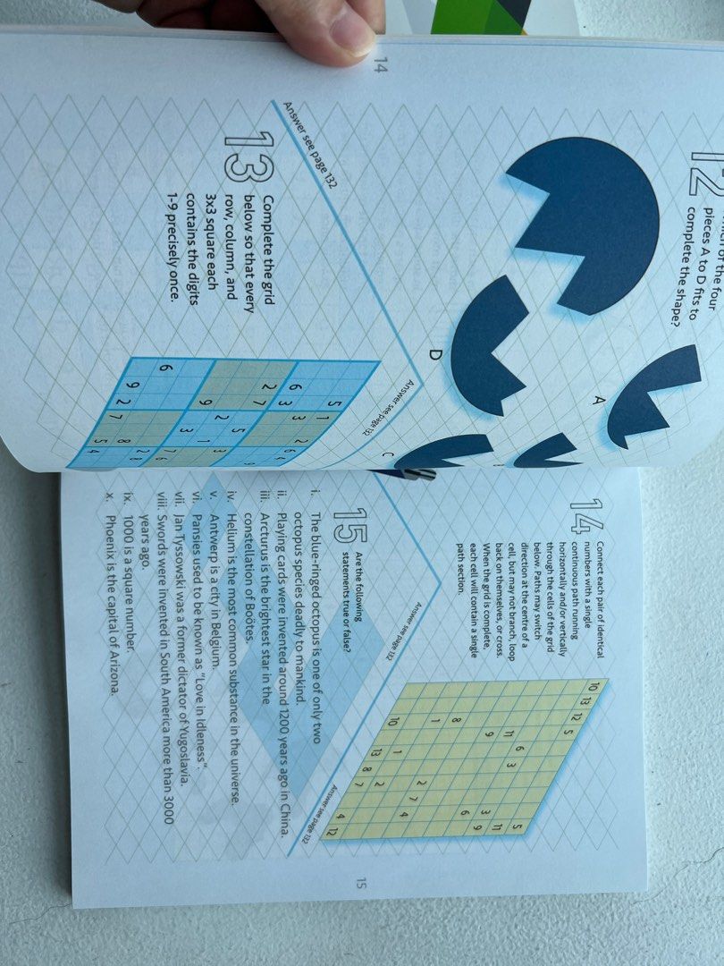 Mensa's Most Difficult Pattern Puzzles && Mensa: Logic Challenges ...