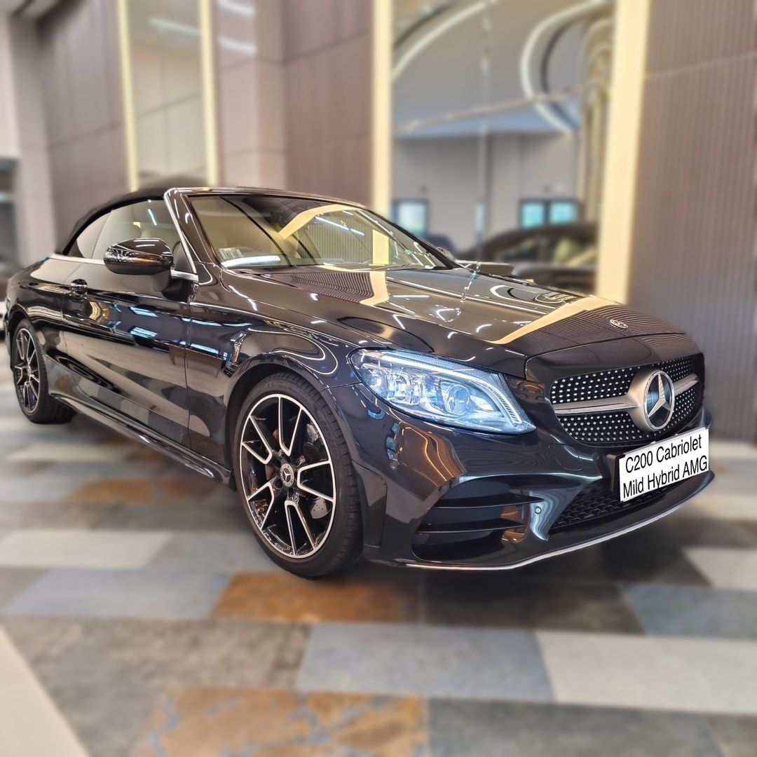 Mercedes-Benz C-Class C200 Cabriolet Mild Hybrid AMG Line Auto, Cars ...