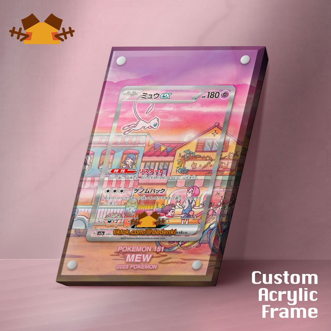 Mew 151 SAR Custom Card Frame, Hobbies & Toys, Toys & Games on Carousell
