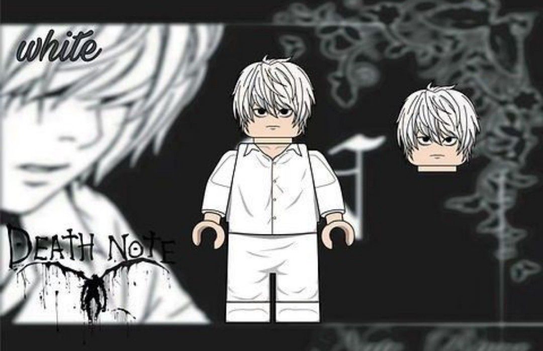 [售罄]MH brick 夜神月 L Nate 死亡筆記 第三方Death Note Lego Custom, 預購 - Carousell