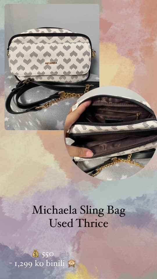 MICHAELA SLING BAG, Women's Fashion, Bags & Wallets, Cross-body Bags on ...