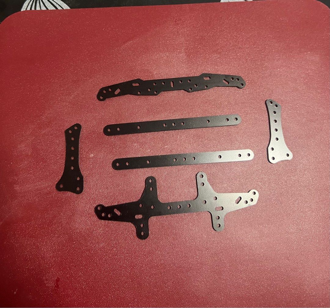 Mini 4wd FRP plate Set Tamiya , Hobbies & Toys, Toys & Games on Carousell