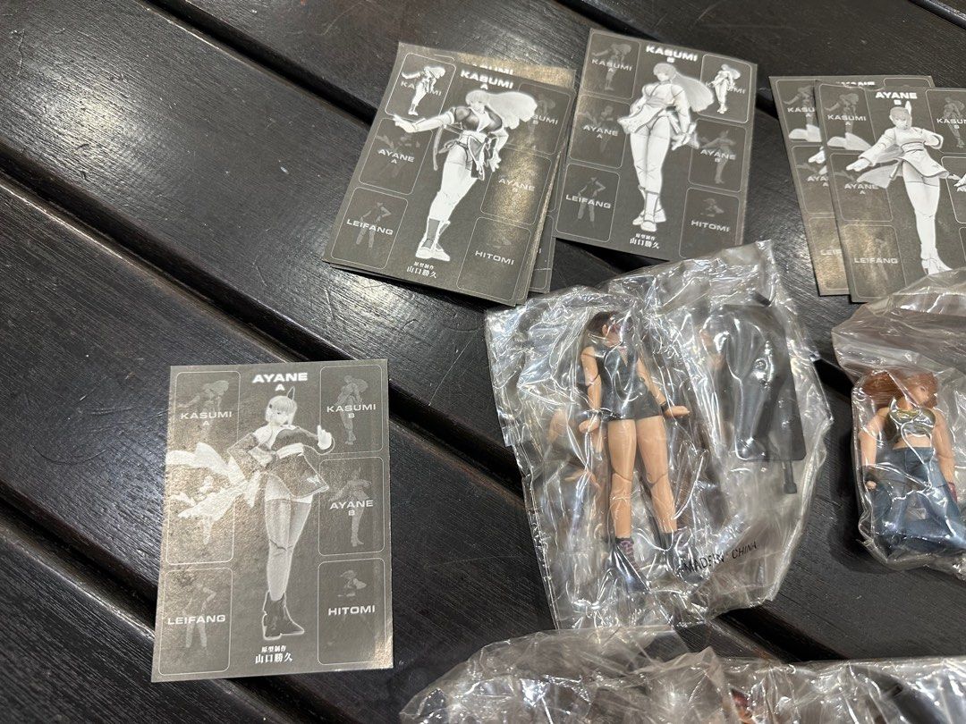 MISB KT DX Dead or Alive DOA KT Figures Set Complete SHF SH Figuarts S.H.F. Ayane Kasumi Leifang ...