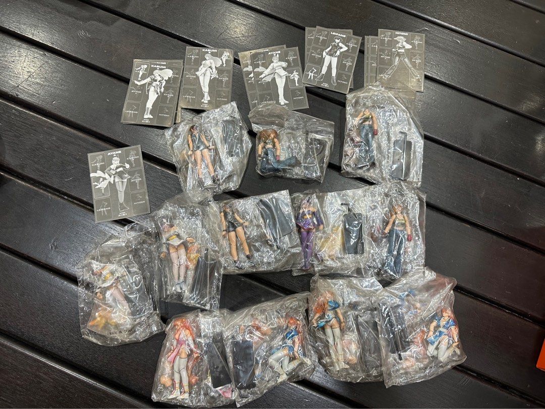 MISB KT DX Dead or Alive DOA KT Figures Set Complete SHF SH Figuarts S.H.F. Ayane Kasumi Leifang ...