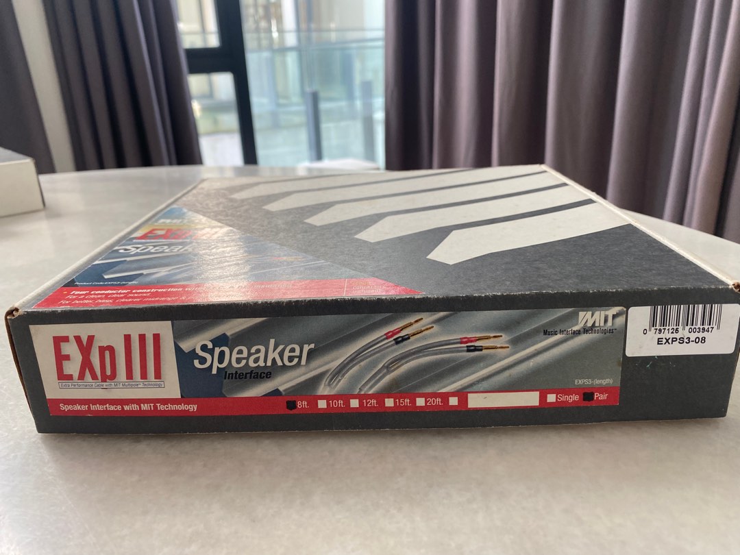 MIT EXP III speaker cable, Audio, Portable Audio Accessories on Carousell