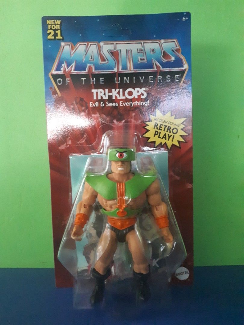 MOTU ORIGINS-TRI CLOPS, Hobbies & Toys, Toys & Games on Carousell