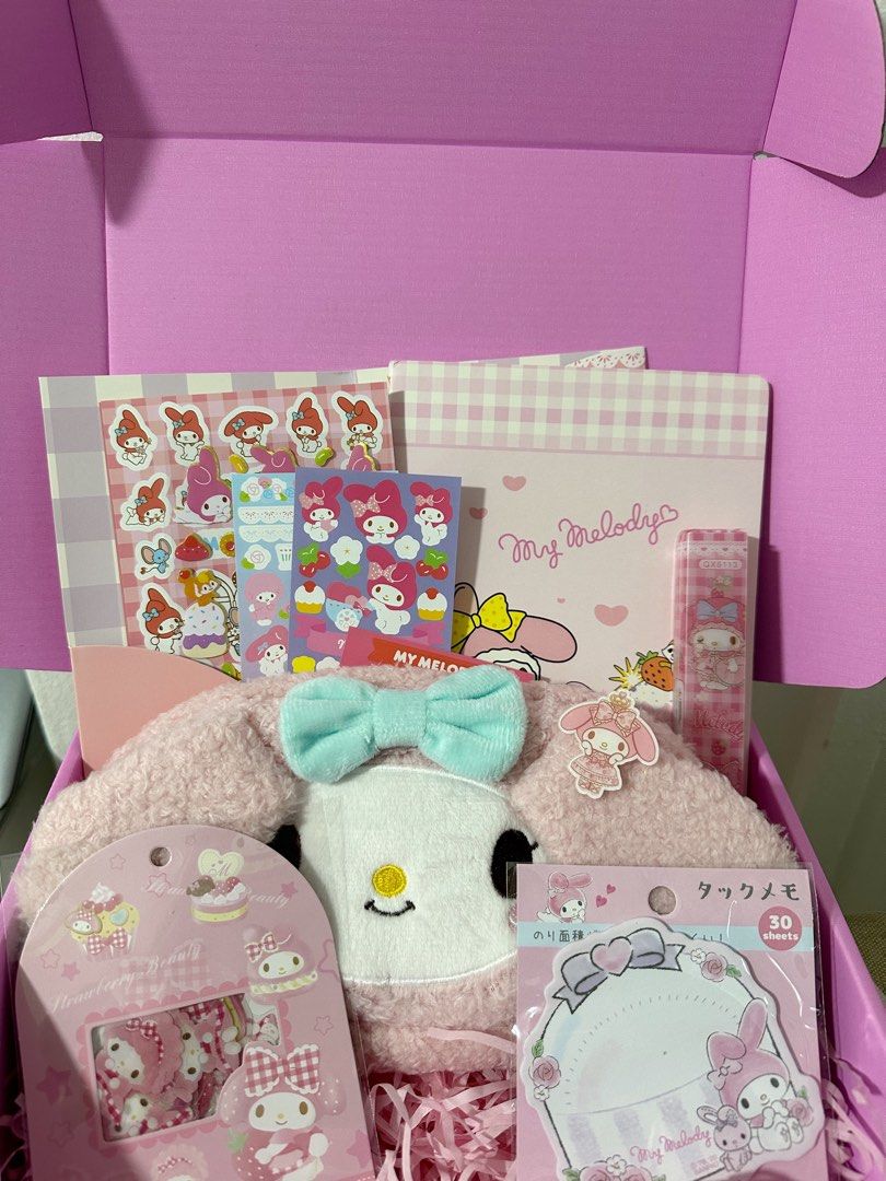 My melody birthday box, Food & Drinks, Gift Baskets & Hampers on Carousell