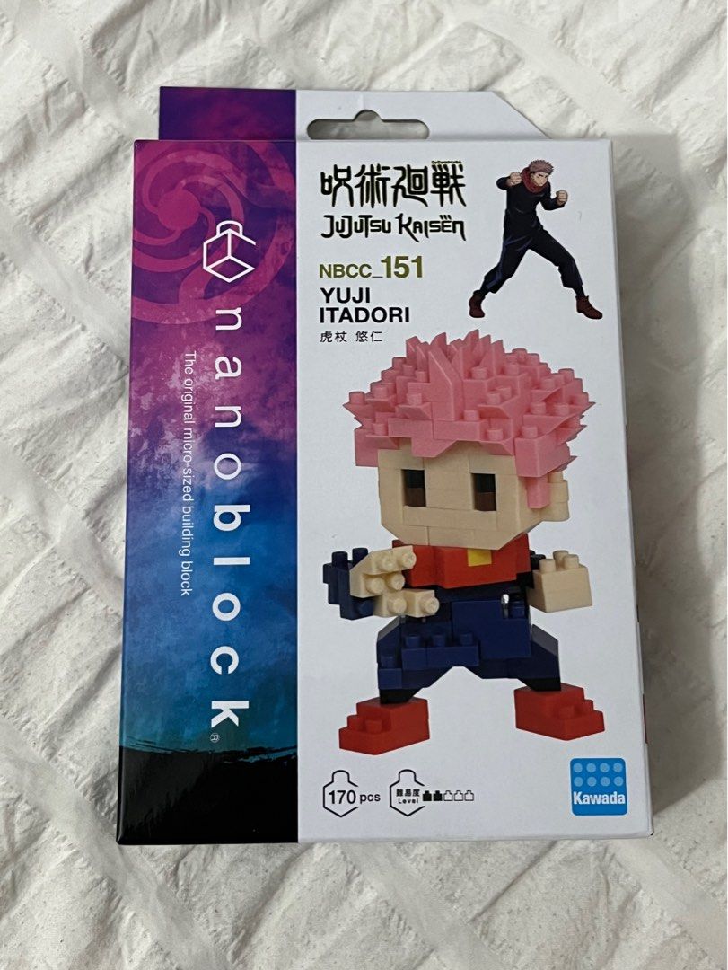 NANOBLOCK Yuji Itadori (Jujutsu Kaisen), Hobbies & Toys, Toys & Games ...