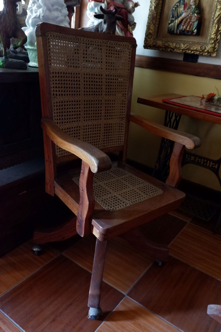 narra office chair, Furniture & Home Living, Furniture, Chairs on Carousell
