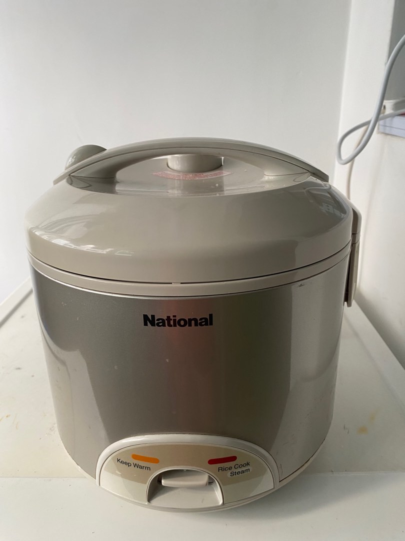 National (Panasonic) Rice Cooker 1.8L, TV & Home Appliances, Kitchen ...