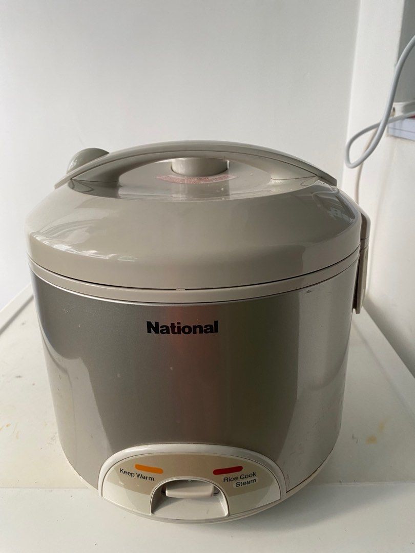 National (Panasonic) Rice Cooker 1.8L, TV & Home Appliances, Kitchen ...