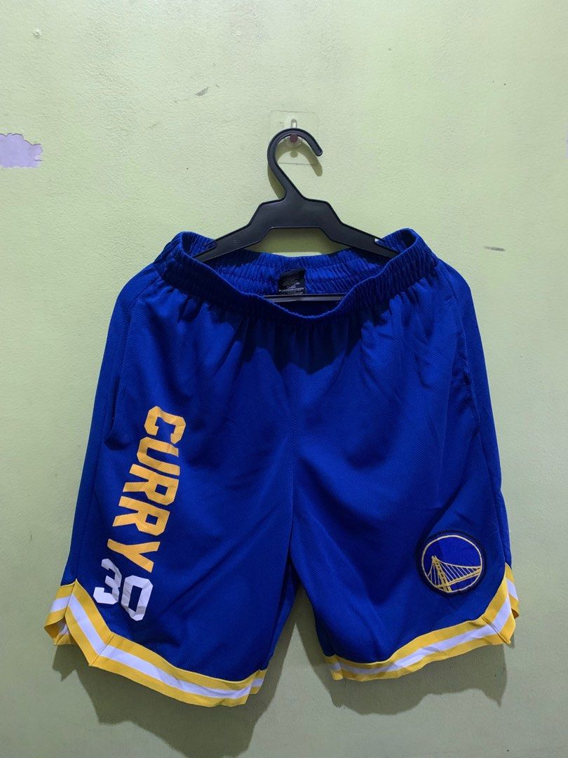 NBA GSW Curry shorts, Men's Fashion, Bottoms, Shorts on Carousell