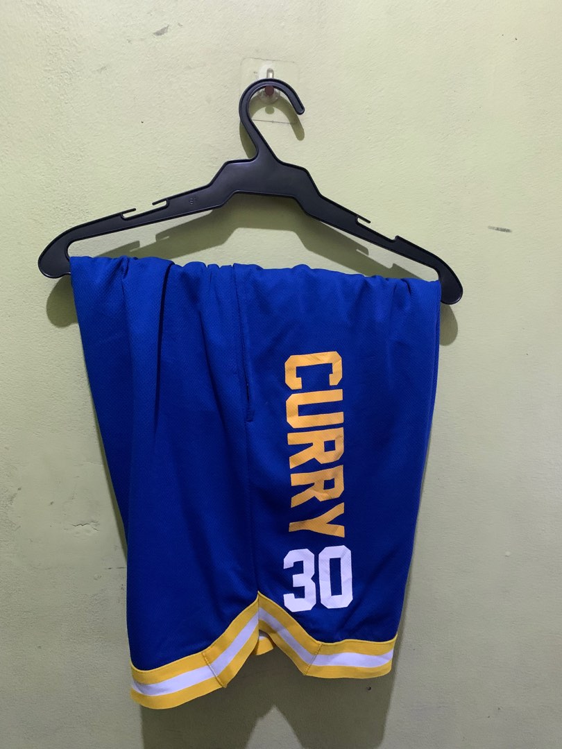 NBA GSW Curry shorts, Men's Fashion, Bottoms, Shorts on Carousell