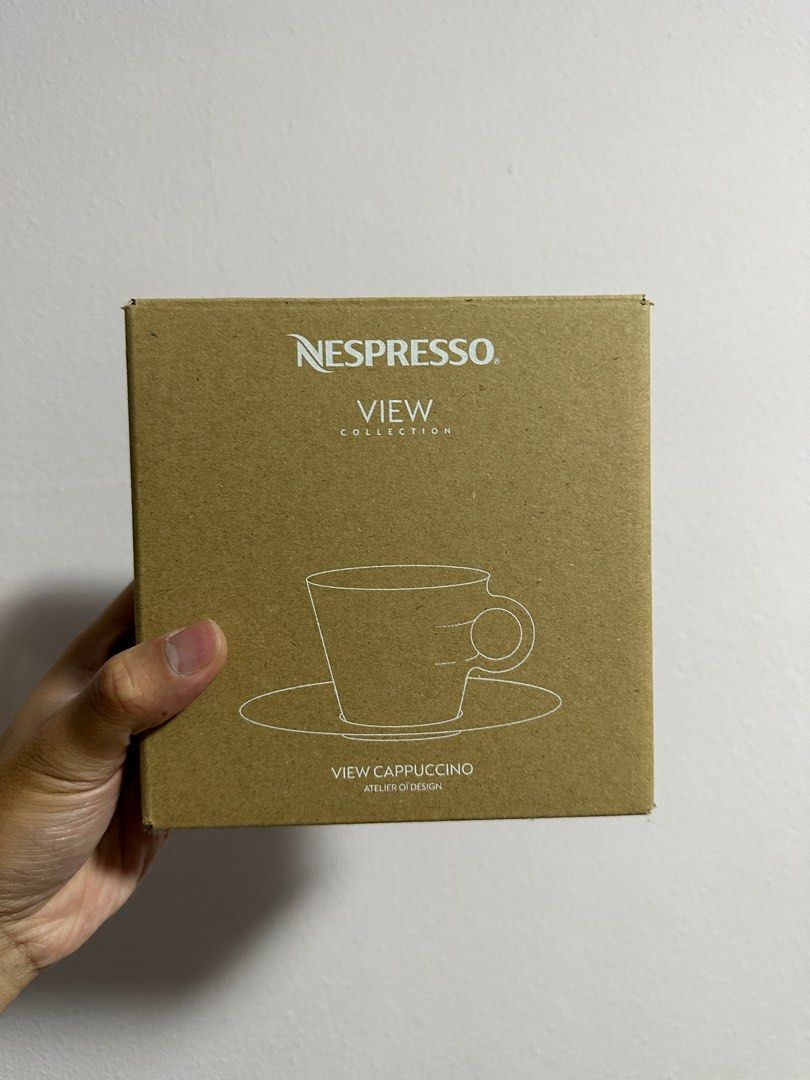 Nespresso View Collection Cappuccino Cup, Furniture & Home Living ...