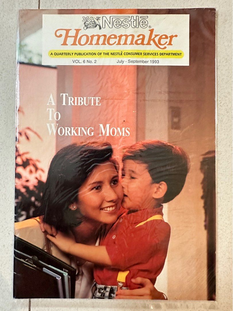 Nestle Homemaker Magazine 1993, Hobbies & Toys, Books & Magazines ...