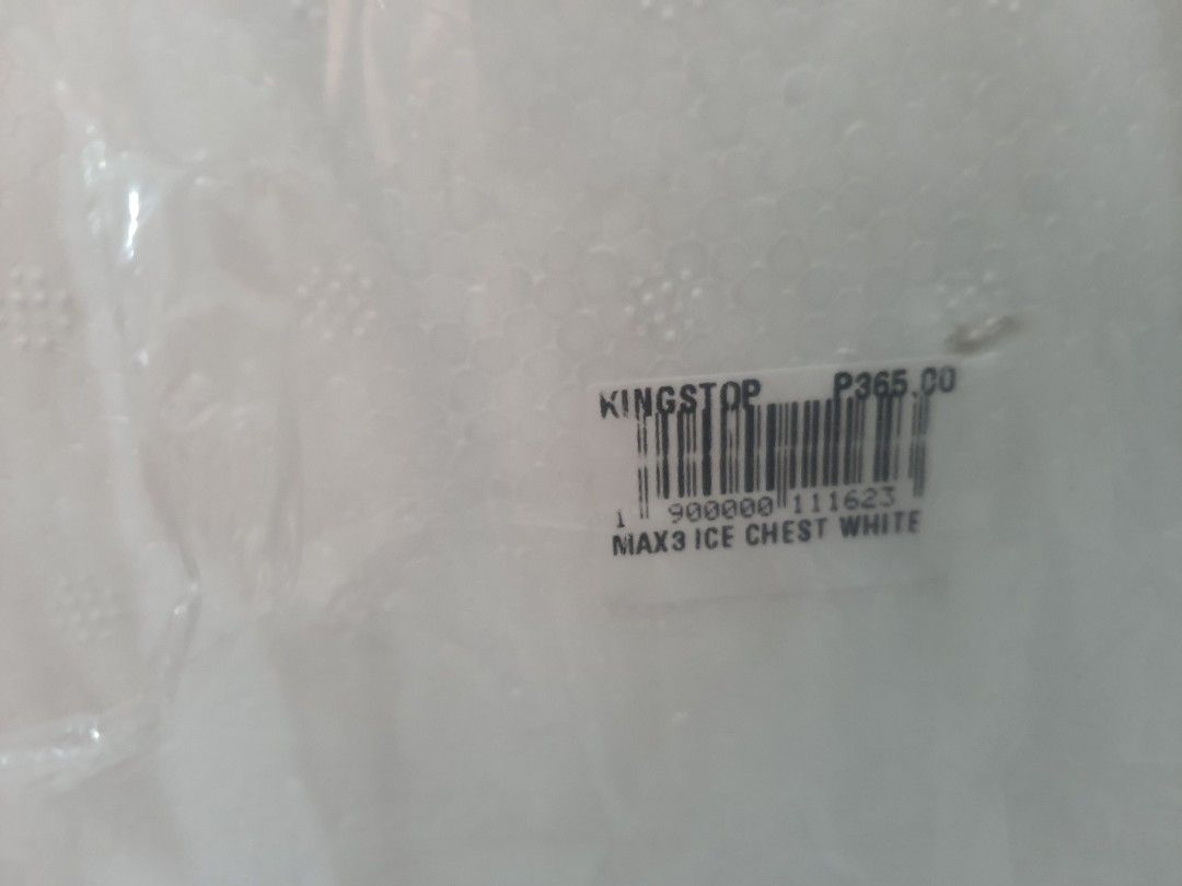 NEW Big White Ice Chest Box / Fish Box /Styro Box, Furniture & Home ...