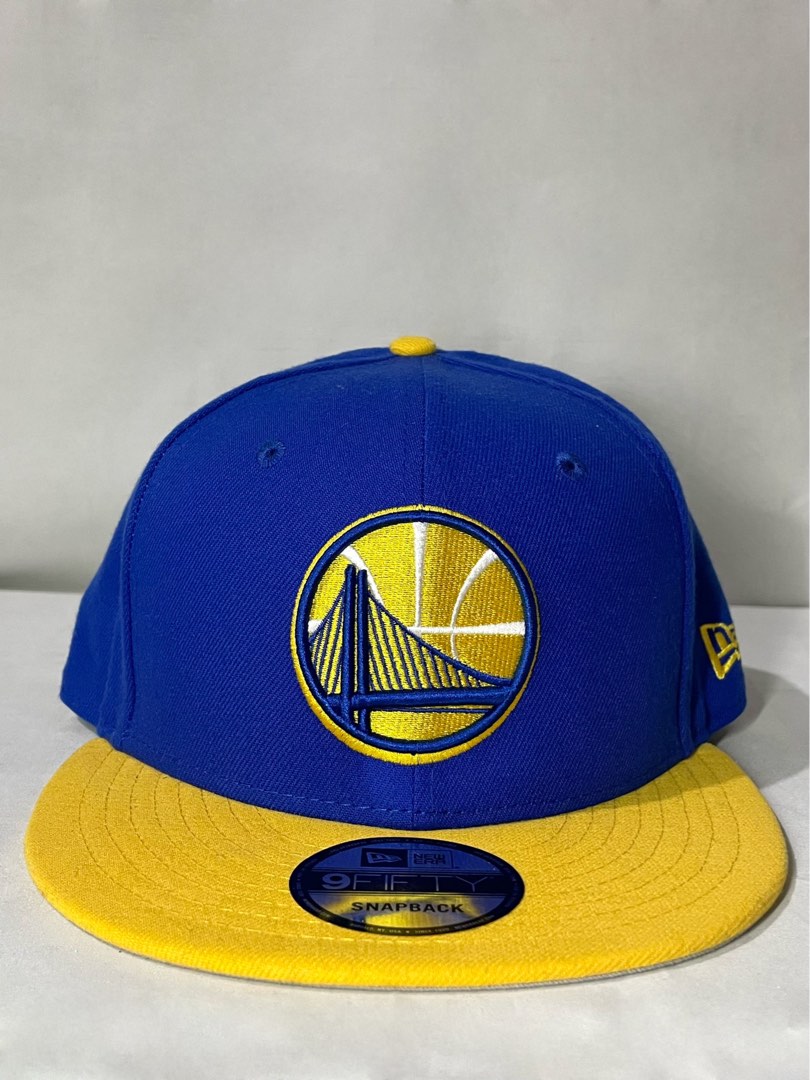 New Era Men's GSW 2-Tone Cap (9FIFTY), Men's Fashion, Watches ...