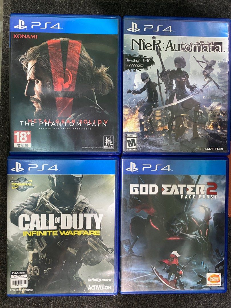 Nier Automata | Call of Duty Infinite Warfare | Metal Gear Solid V ...