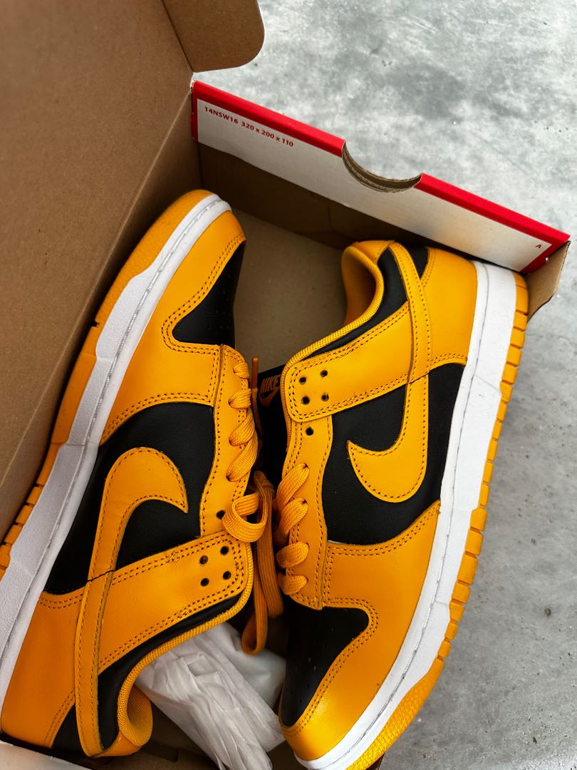 Nike dunk low iowa, Women's Fashion, Footwear, Sneakers on Carousell