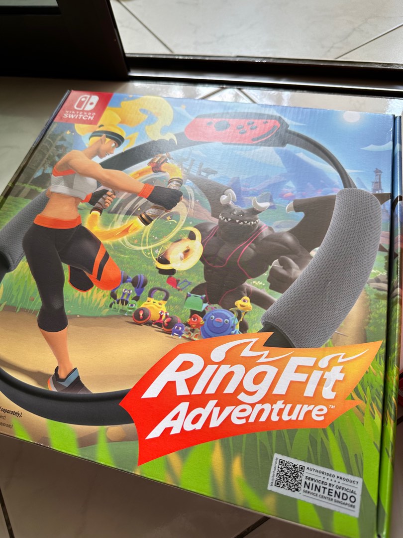 Nintendo Ring Fit Adventure, Video Gaming, Video Games, Nintendo on ...