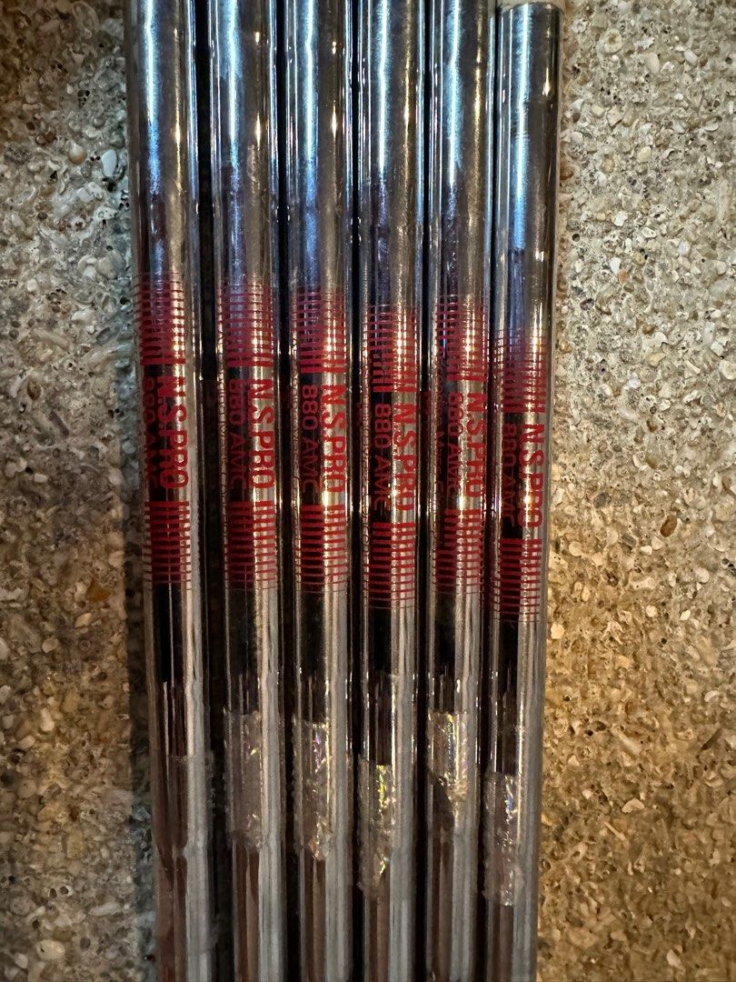 Nippon NS PRO 880 AMC Regular flex golf shaft 5-P, Sports Equipment ...