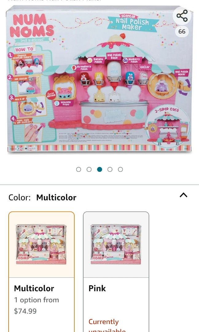 NUM NOMS Scented Nail Polish Maker, Hobbies & Toys, Toys & Games on ...