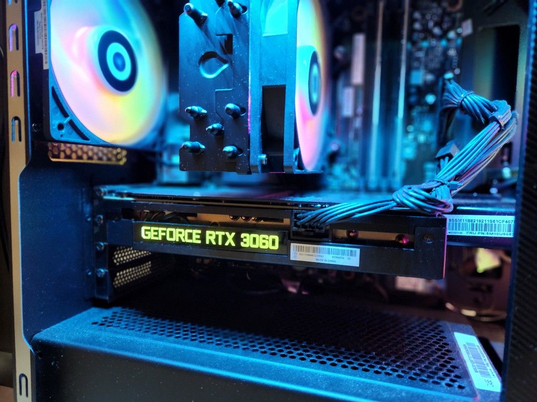 NVIDIA GeForce RTX 3060 12GB GDDR6 Graphics Card, Computers & Tech ...