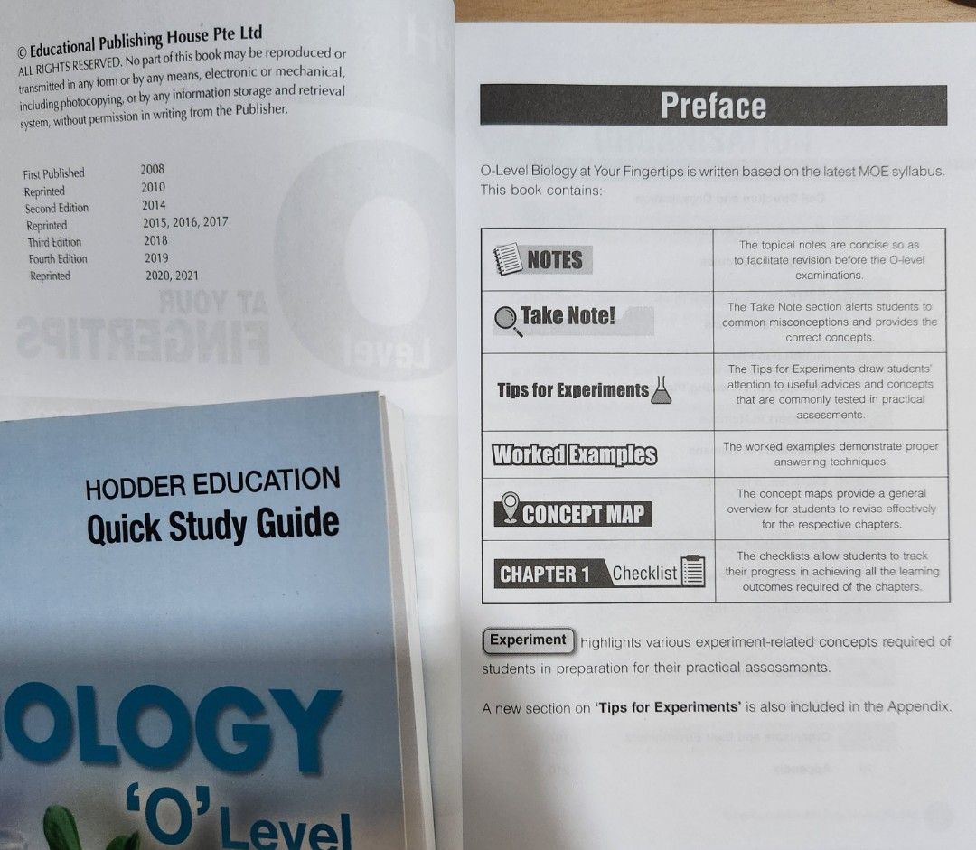 O Levels Bio Guide books, Hobbies & Toys, Books & Magazines, Assessment ...