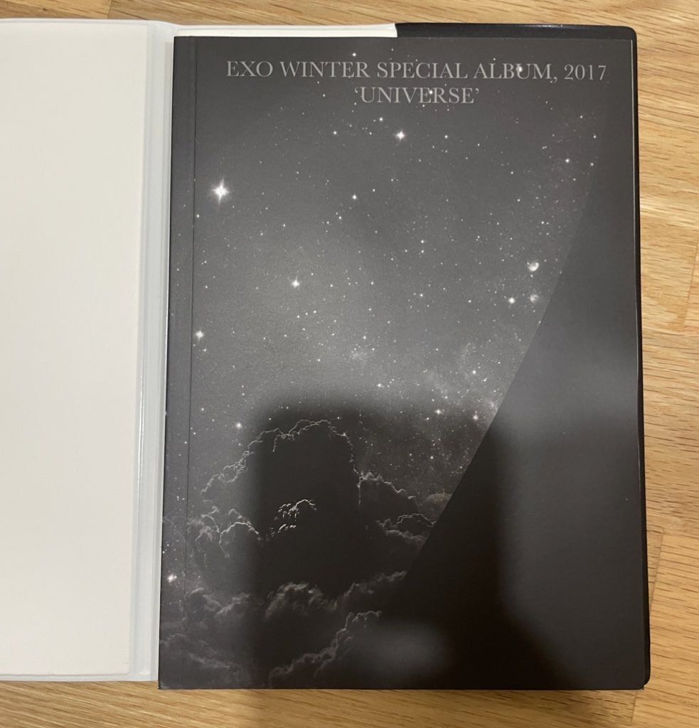 OFFICIAL EXO UNIVERSE OFFICIAL NOTEBOOK+ COVER, Hobbies & Toys ...